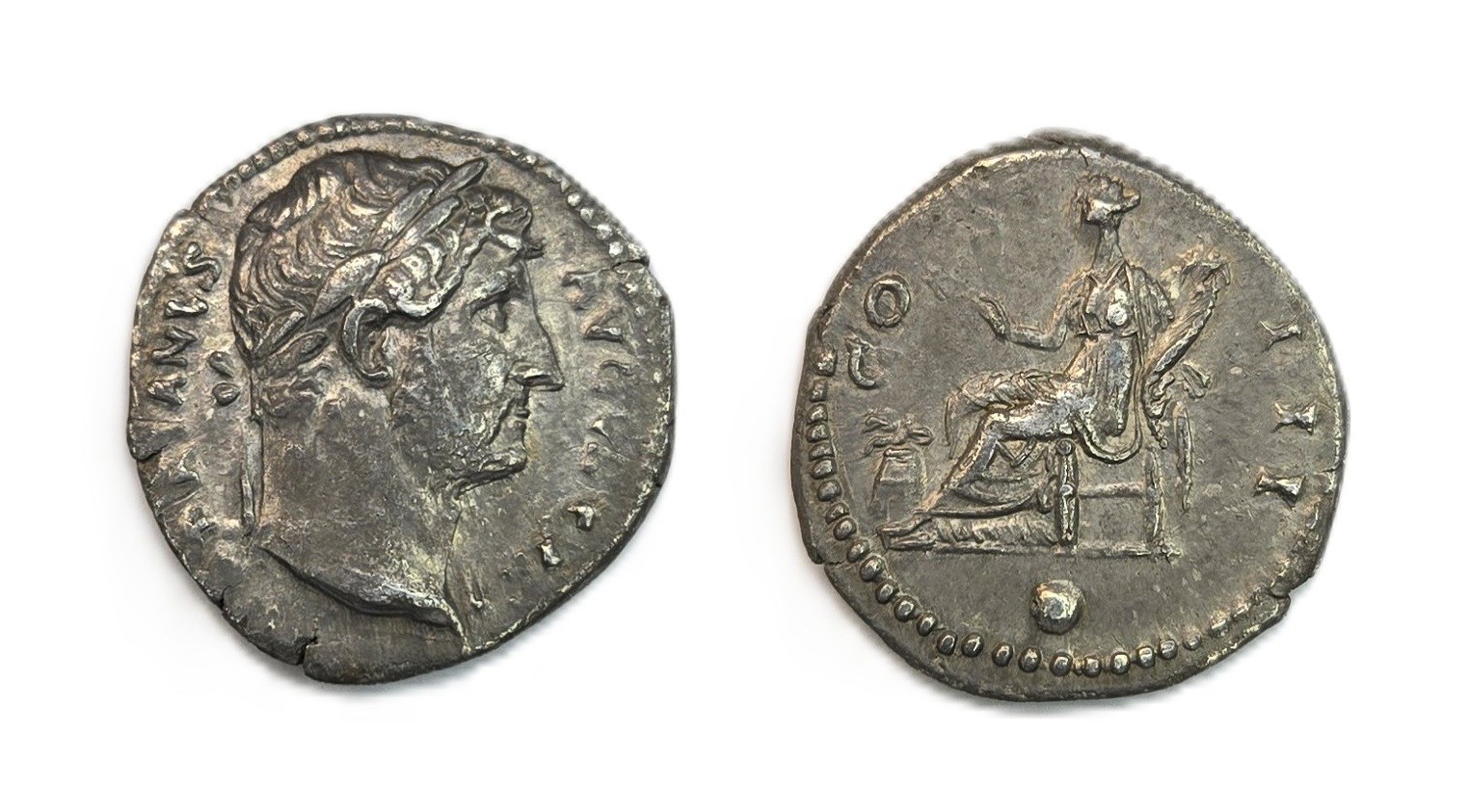 L5, Your Low Fee Ancient Coin Marketplace - Hadrian Silver Denarius A.D ...