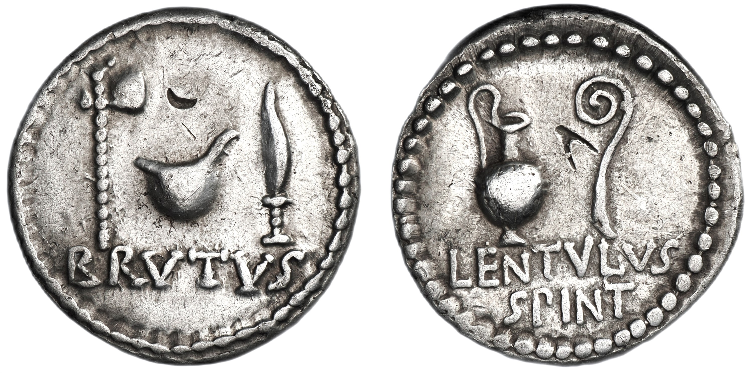 L5, Your Low Fee Ancient Coin Marketplace - Brutus, with L. Cornelius ...