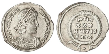 L5, Your Low Fee Ancient Coin Marketplace - Constantius II, Siliqua ...