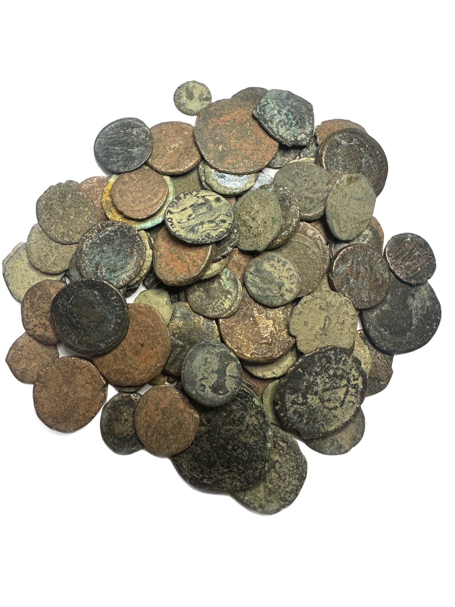 L5, Your Low Fee Ancient Coin Marketplace - Lot of 90 Coins mainly Roman