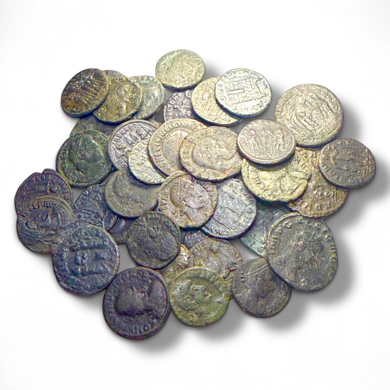 L5, Your Low Fee Ancient Coin Marketplace - 40 Late Roman coins.